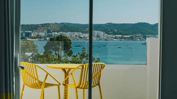 Estúdio, sacada, vista para o mar | Terraço/pátio