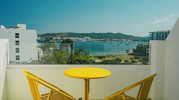 Estúdio, sacada, vista para o mar | Terraço/pátio
