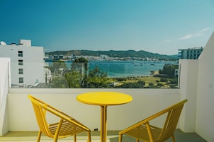 Estúdio, sacada, vista para o mar | Terraço/pátio