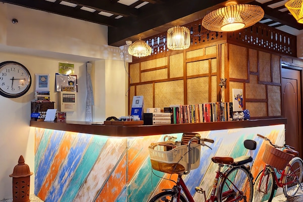 Quiosque de check-in/check-out