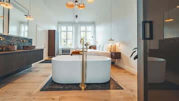 Quarto Duplo Superior | 1 quarto, lençóis italianos Frette, roupa de alta qualidade
