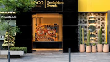 Entrada do alojamento