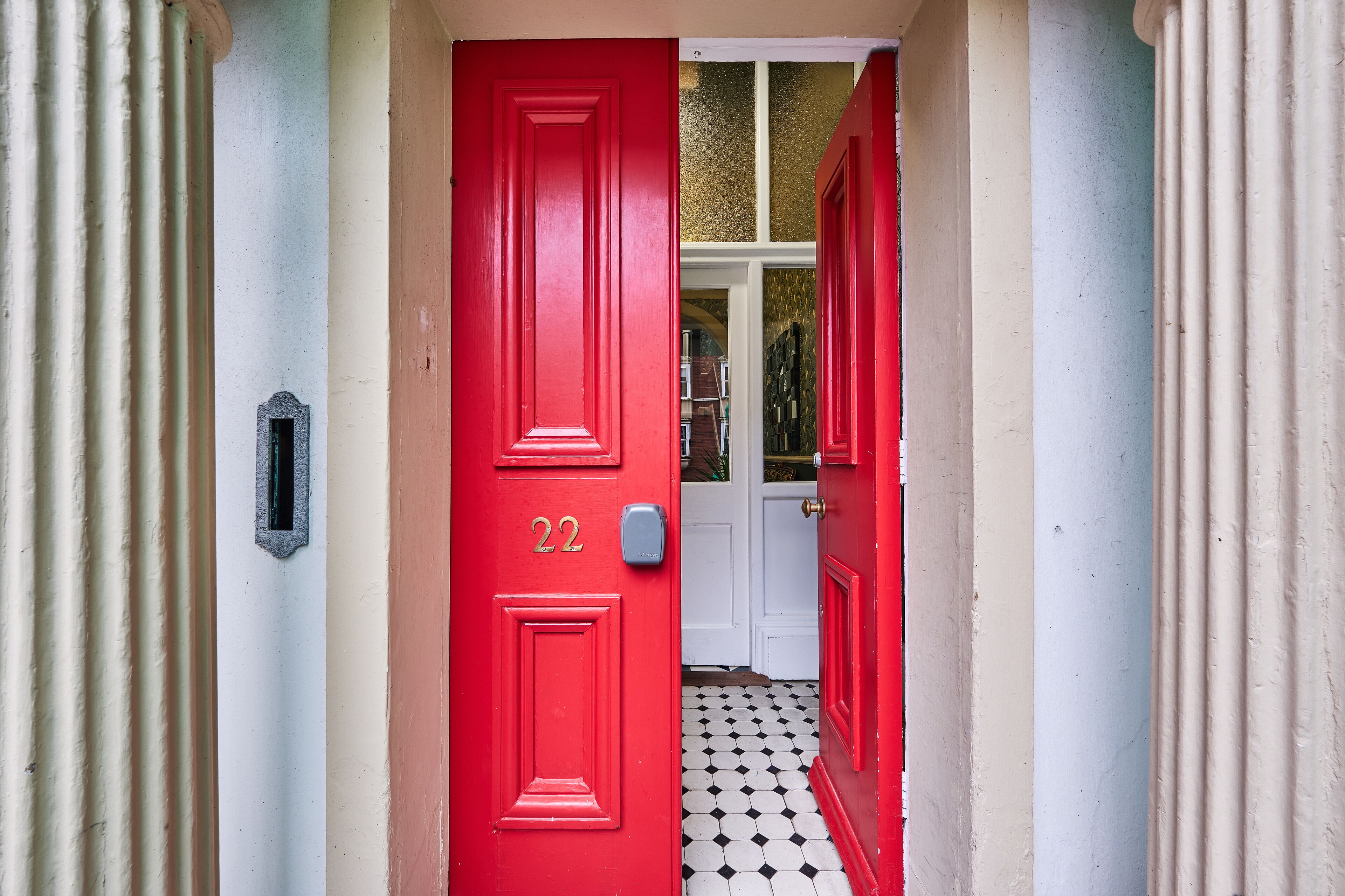 Fachada da propriedade