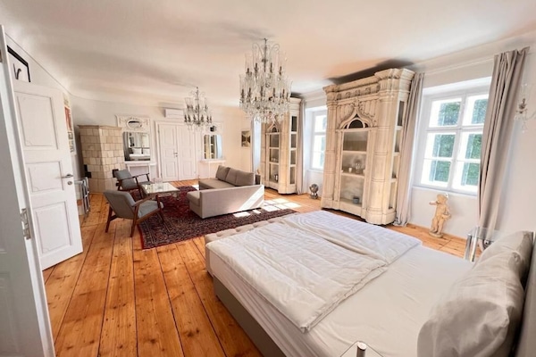 Apartamento luxo | 1 quarto, berços grátis, berço de viagem, Wi-Fi de cortesia