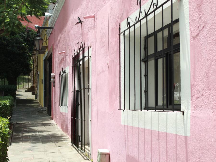 Fachada da propriedade