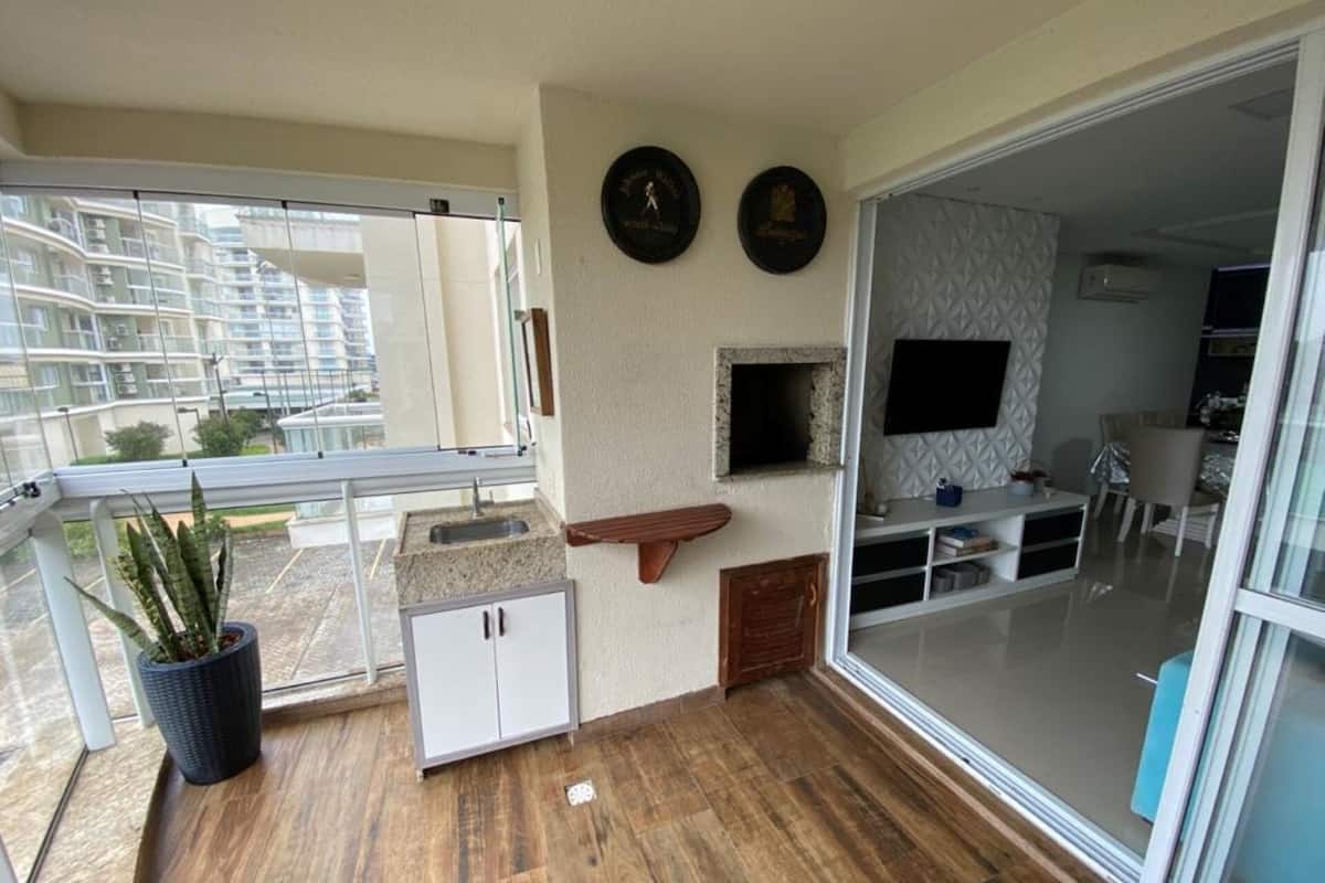 Nautilus Prime Beach em Penha/SC | Varanda coberta