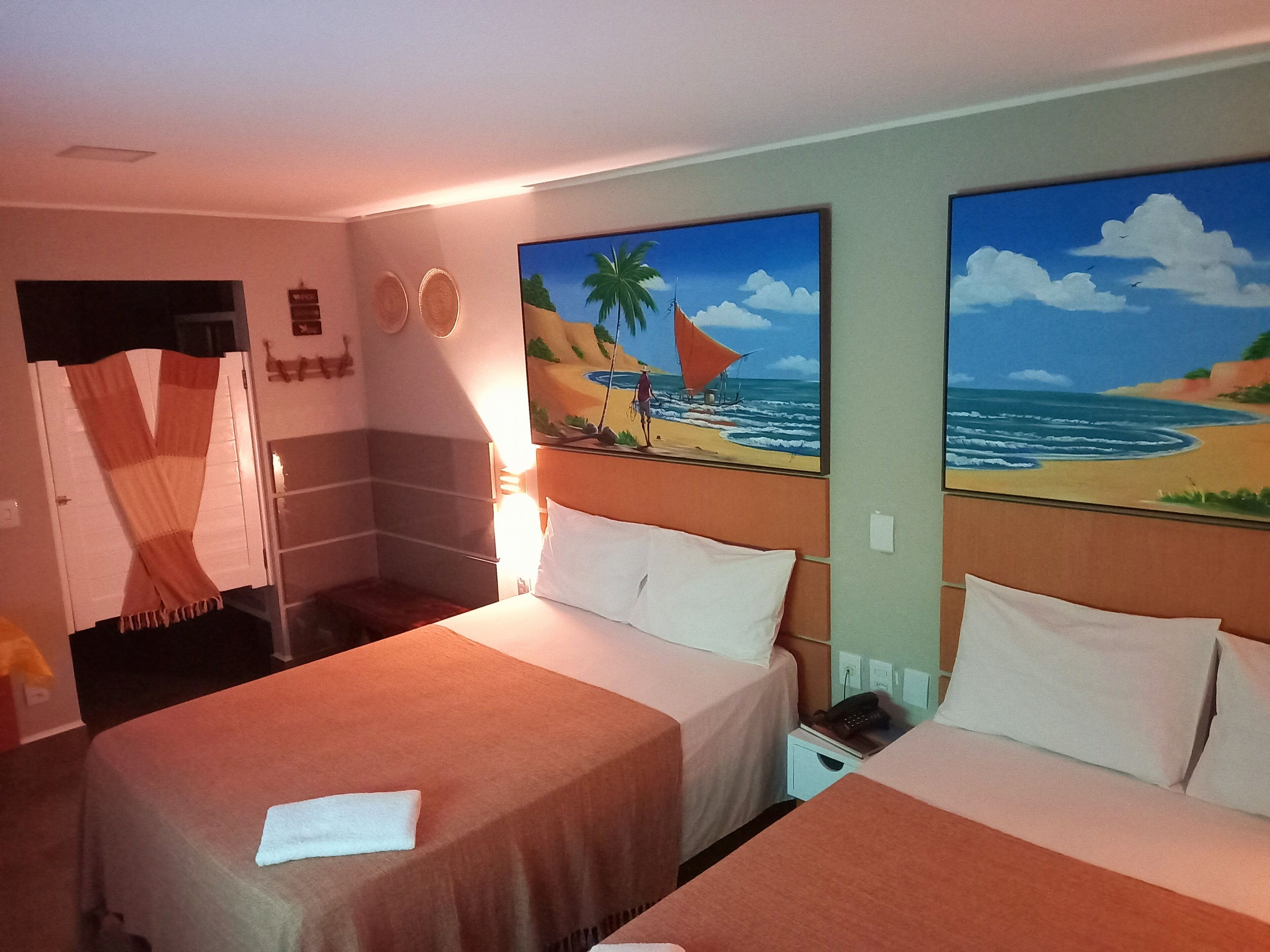 Apartamento Comfort, 2 camas de casal, vista para o oceano | 1 quarto, roupa hipoalergénica, minibar, cofre no quarto 