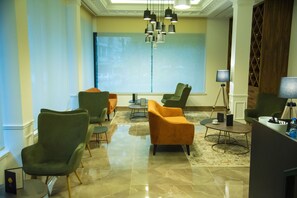 Sala de estar do lobby