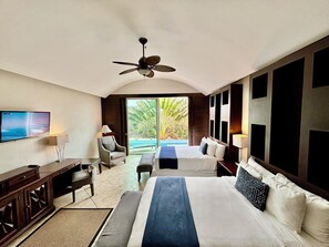 Suíte superior (Pool Duo) | 1 quarto, ferros/tábuas de passar roupa, Wi-Fi de cortesia