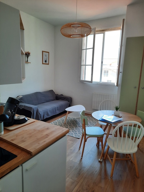 Studio Petit Nid Douillet En Plein Cœur Darcachon - Arcachon