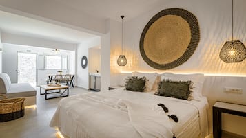 Apartamento | Roupas de cama antialérgicas, cofres nos quartos