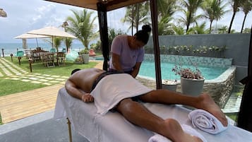 Massagens na praia