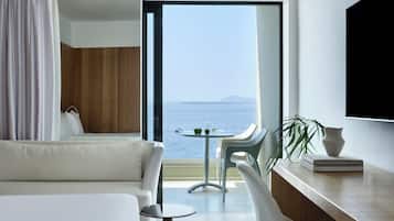 Double/Twin Room Sea View | 1 quarto, minibar grátis, cofre no quarto, secretária