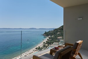 One Bedroom Suite Sea View | Vista para praia/oceano