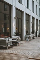 Quarto Clássico, vista para o jardim | Terraço/pátio interior