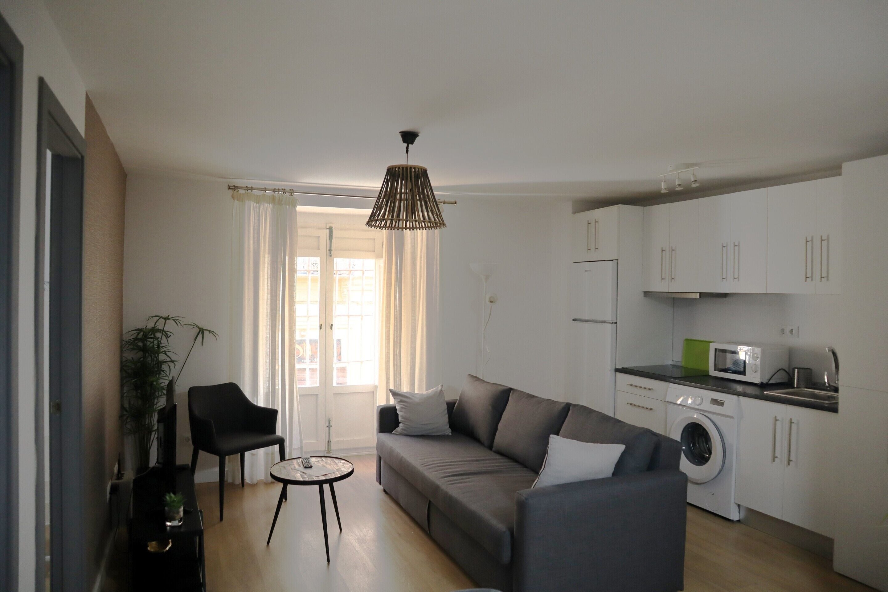 Apartamento, suíte (Merced10 1B ) | Parte interna