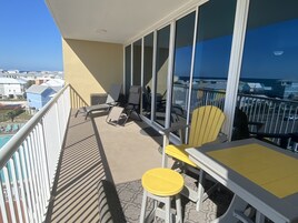 Condo, 2 quartos, sacada, vista para o oceano (505) | Sacada