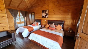 Cabana de Madeira Premium | Roupa de alta qualidade, edredões de penas