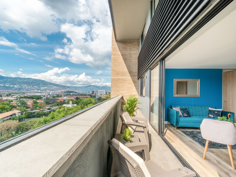 Apartamento, 2 quartos (707) | Varanda