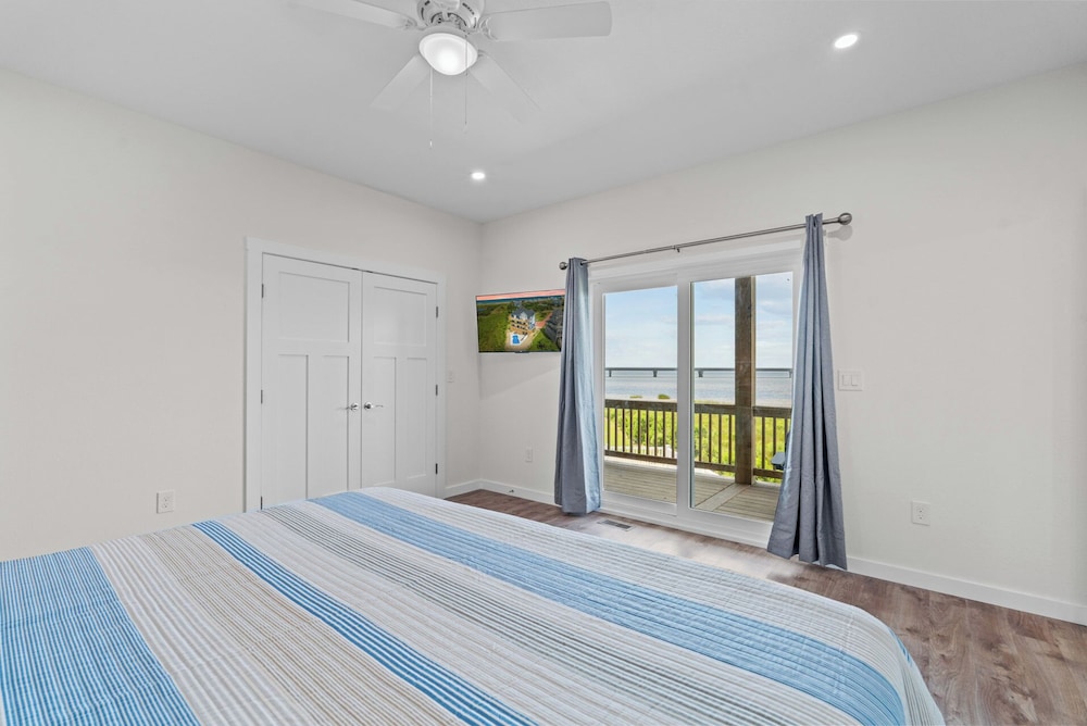 Summer Savings - Soundfront Dog Friendly W/ Pool, Hot Tub, & Windsurfing Access - Rodanthe, NC