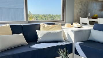 Flat de Mar | 3 quartos, minibar, com mobília individualizada