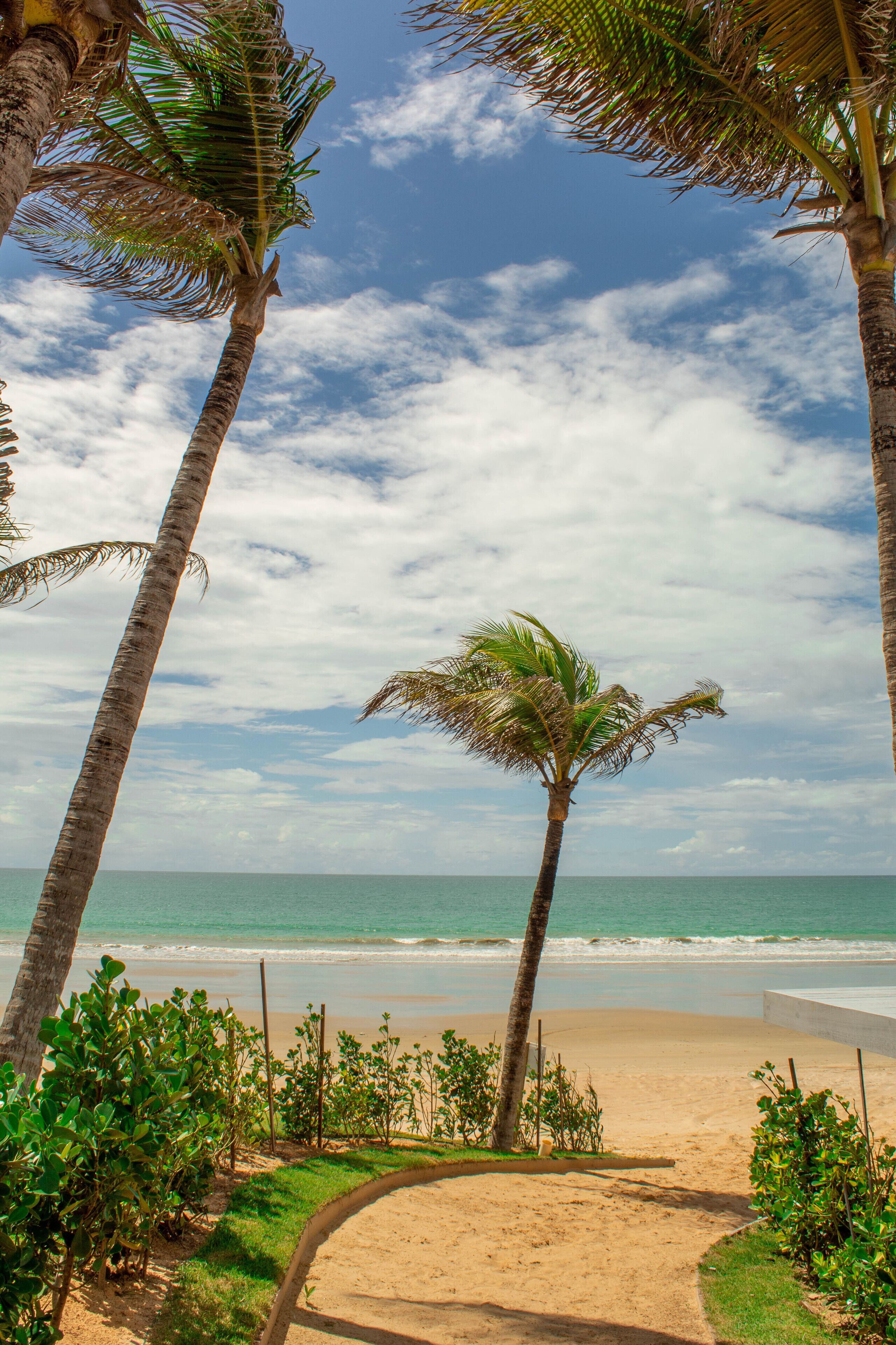 Na praia 