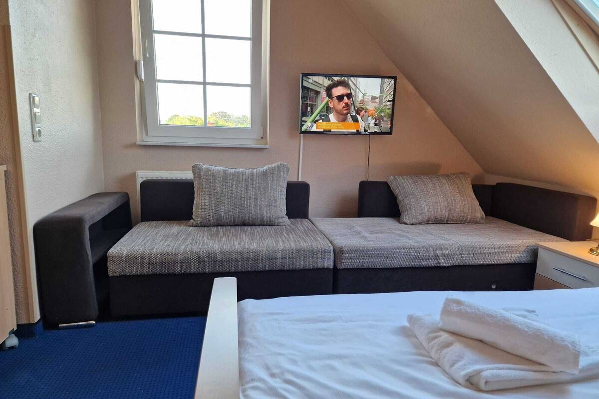 Quarto casal ou duplo empresarial | Wi-Fi de cortesia