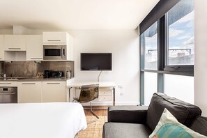 Apartamento Básico, 1 cama de casal | Interior