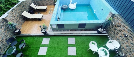 Bar à beira da piscina