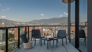 Apartamento Deluxe, terraço (Noir) | Terraço/pátio interior