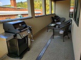 Apartamento em Condomínio Fechado | Terraço/pátio interior