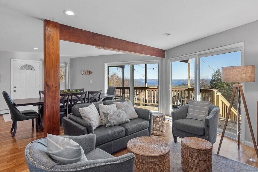 Lake Winni And Gunstock Ski Views - Ellacoya State Park, Gilford