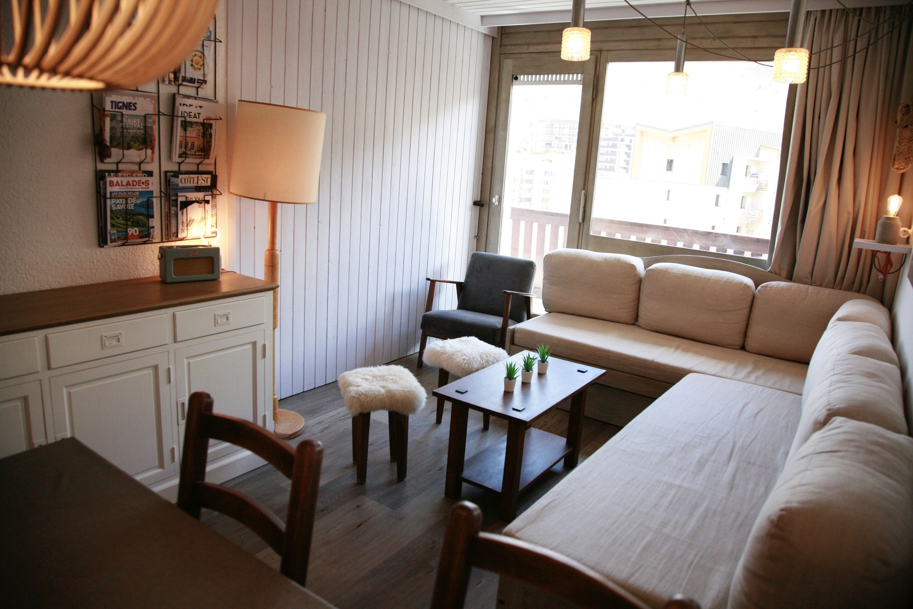 T2 Bis Renovated And Bright, Wifi (Fiber) 4-5 Pers, 63m2 Large Balcony, Le Lac - Tignes