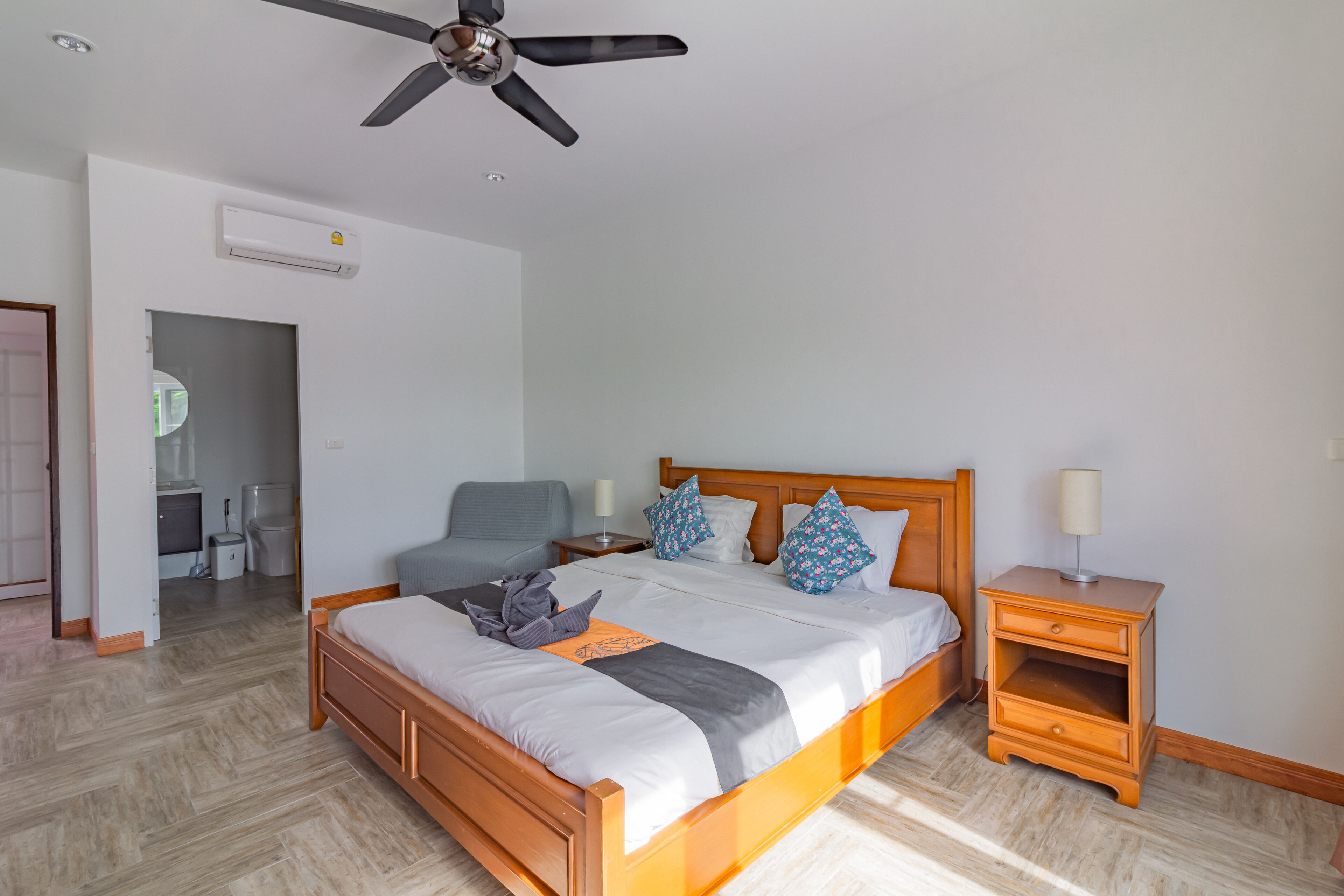 Vila família | 3 quartos, roupas de cama premium, individualmente decorados