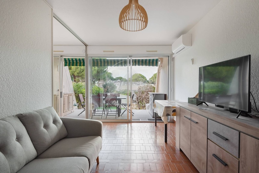 As22429 -P2 Cabine Terrasse Et Jardin Privatif - La Grande-Motte