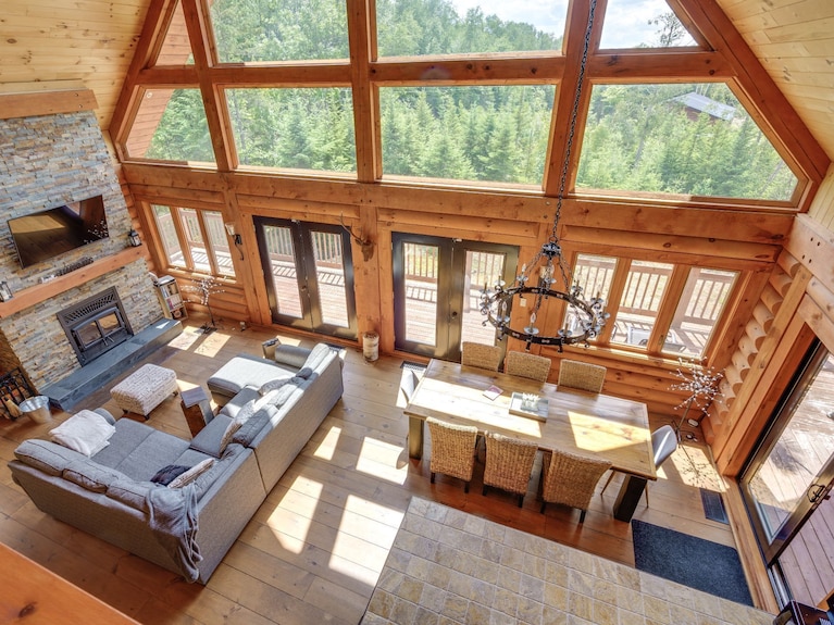 Chalet Belle Cordélia With Spa And Ac - Laurentides