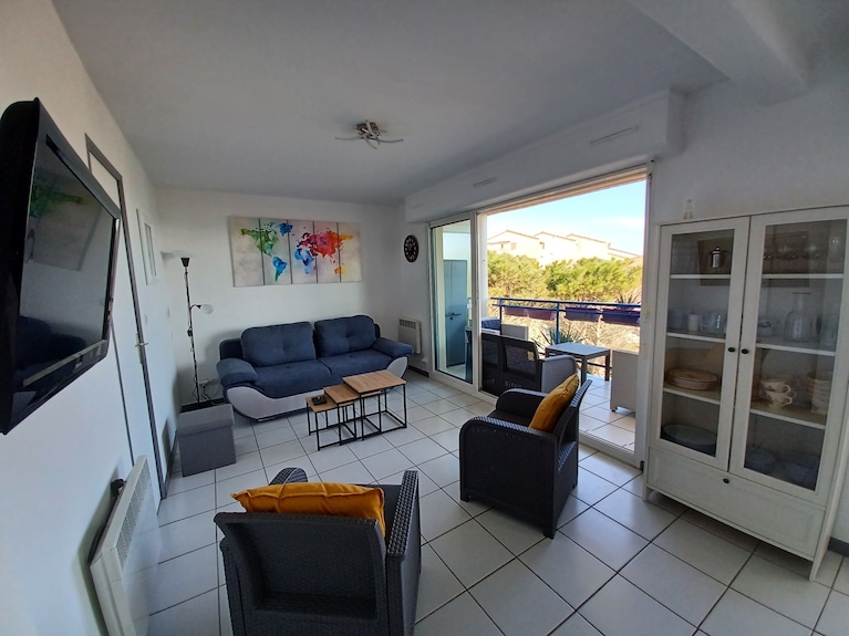 Plain-pied 6 Personnes, Terrasse 20m2, Piscine, à 5 Minutes De La Plage, Wifi - Saint-Pierre-la-Mer