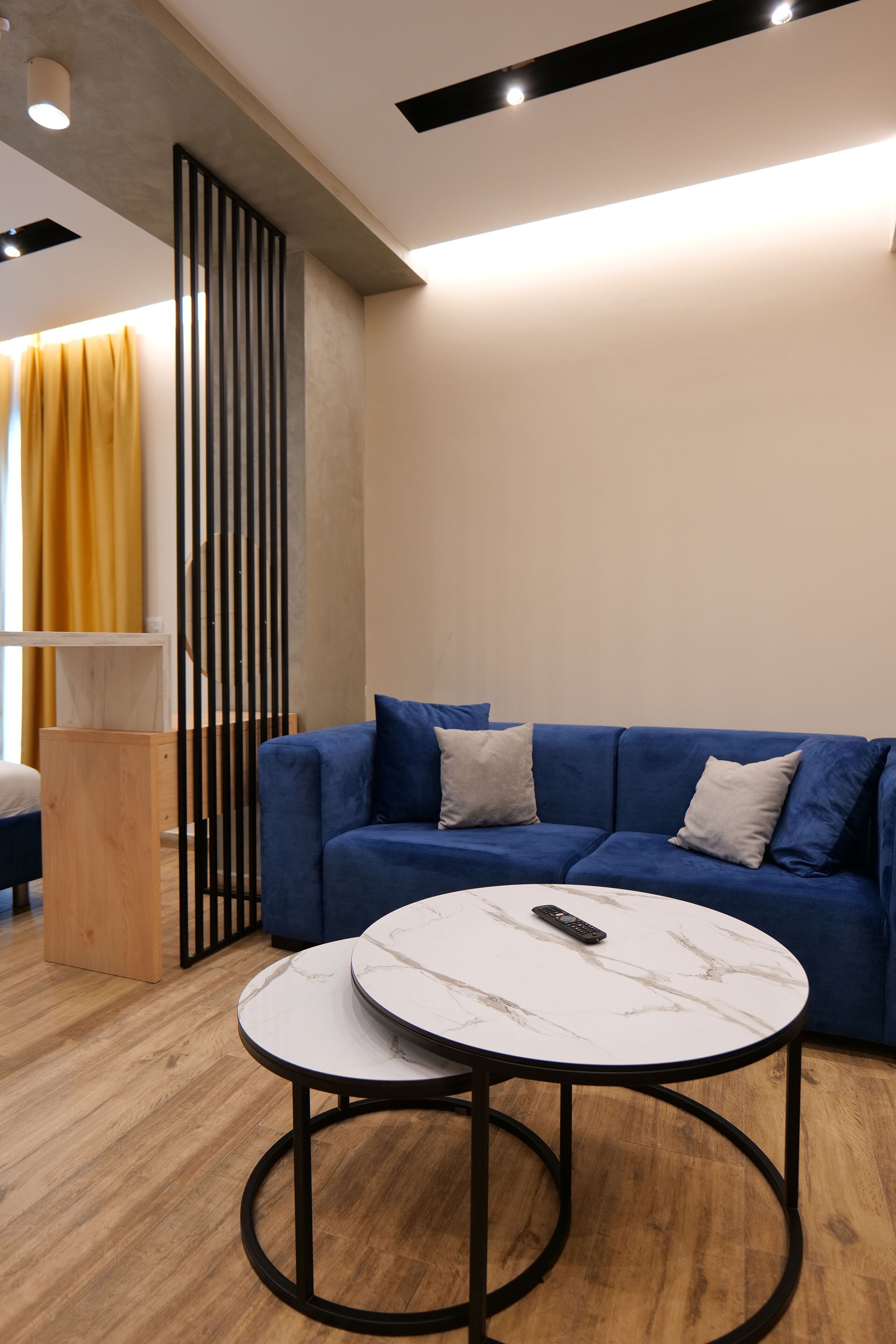 Suite-Estúdio Deluxe, vista para o mar | Cortinas/cortinados opacos, Wi-fi grátis, roupa de cama fornecida 