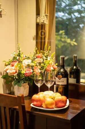 Quarto Twin de Luxo | Refeições no quarto