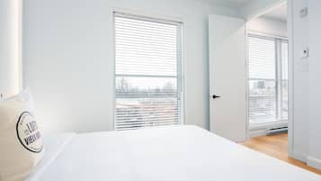 Apartamento | 2 quartos, cortinas/cortinados opacos, quartos insonorizados