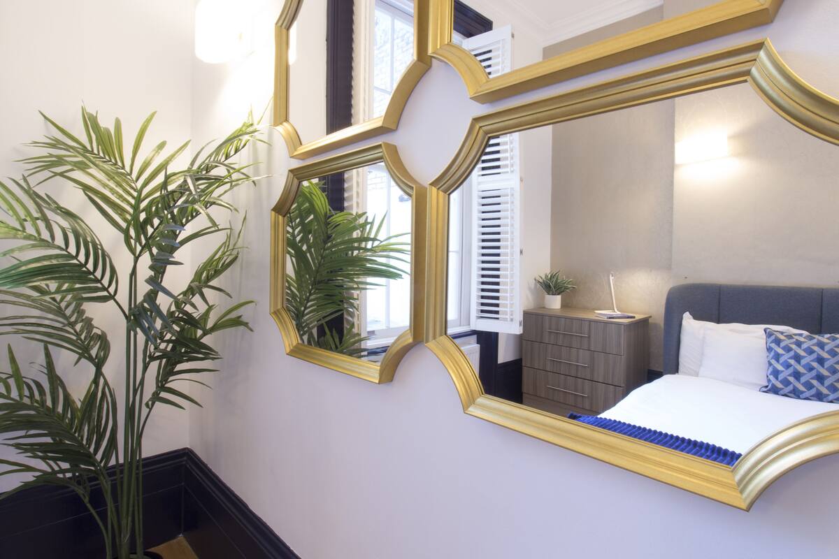 Apartamento Deluxe | 1 quarto, lençóis de algodão egípcio, roupa de alta qualidade 