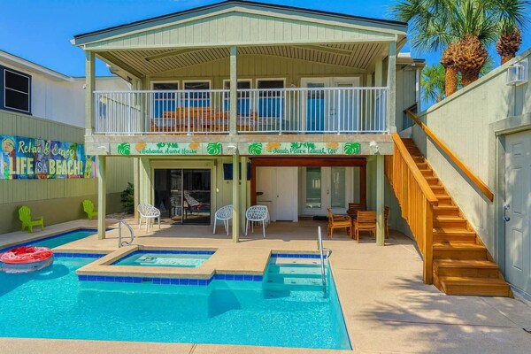 Bahama Mama House 4 Bedroom Home By Redawning - South Padre Island
