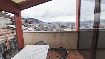 Terraço no piso superior