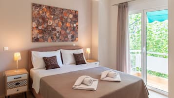 Apartamento Comfort | 2 quartos, cofre com capacidade para portátil, secretária