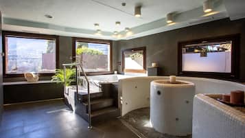 Banho turco/hammam, tratamentos corporais, hidroterapia, aromaterapia
