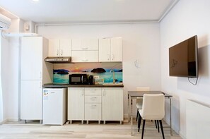 Estúdio Design | 1 quarto, lençóis de algodão egípcio, roupa de alta qualidade