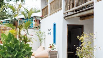 Área de estar no saguão