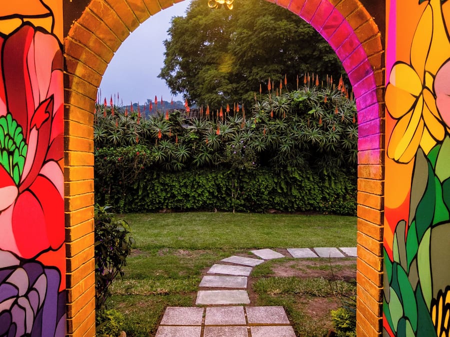 Entrada da propriedade