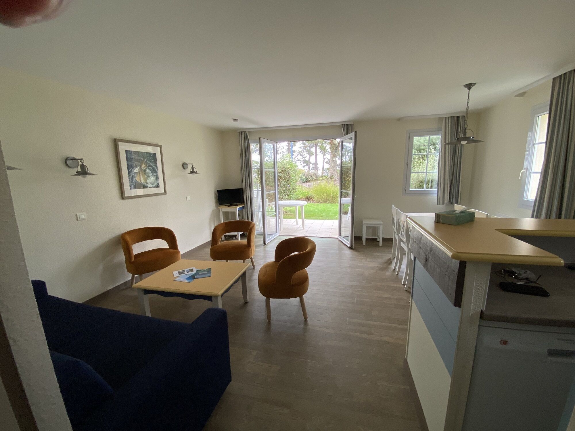 6-person Seaview Apartment With Garden And Private Heated Pool - Beg Meil