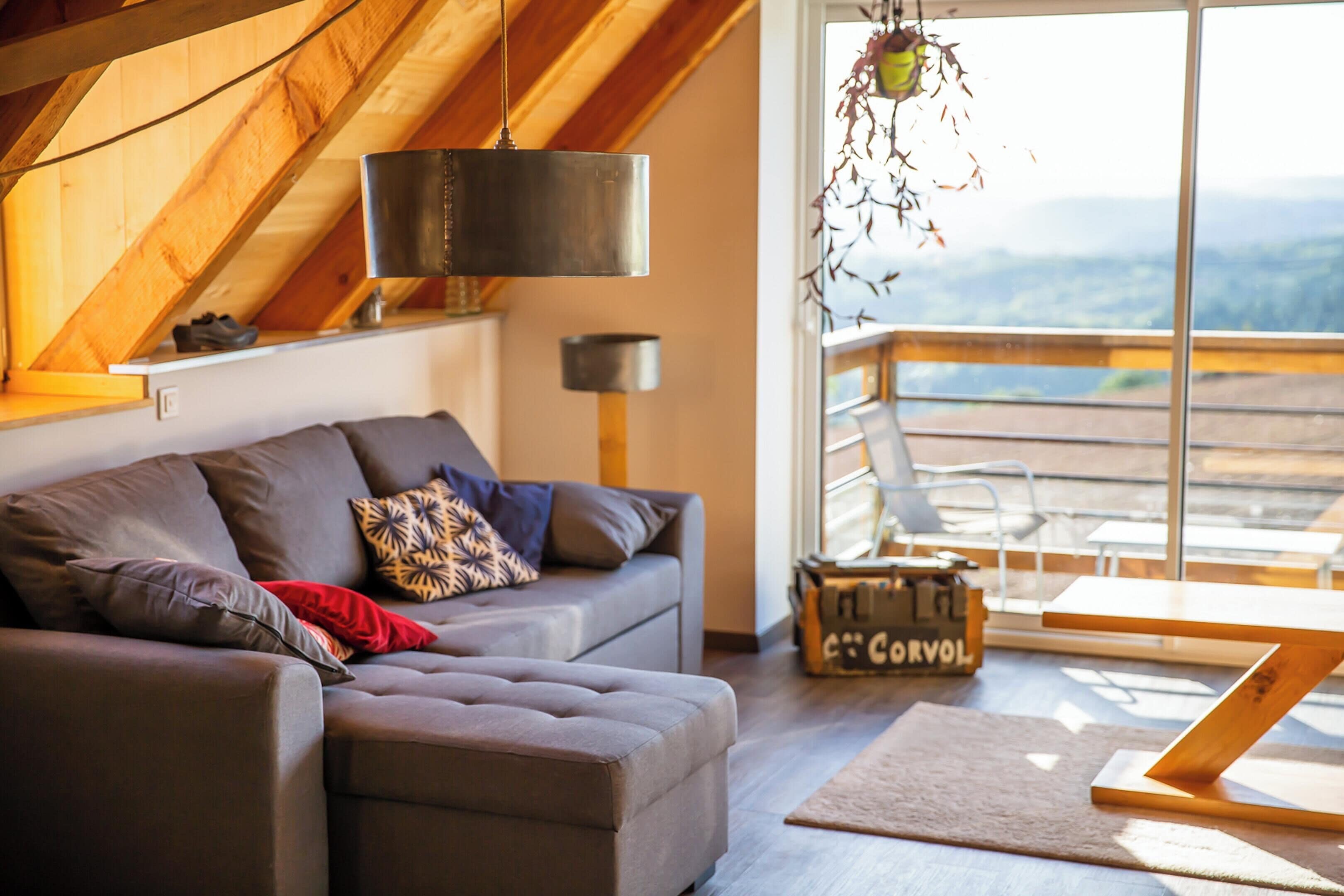 Homerez - Apt Saint-côme-d'olt - Balcon Avec Vue - Espalion